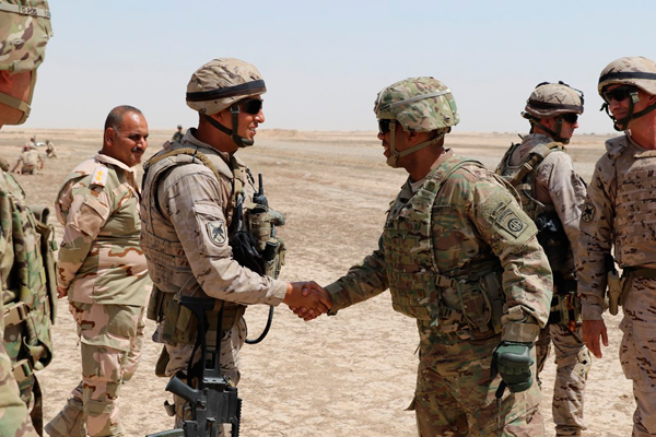 Visita de inspección a Besmayah - Ejército de tierra